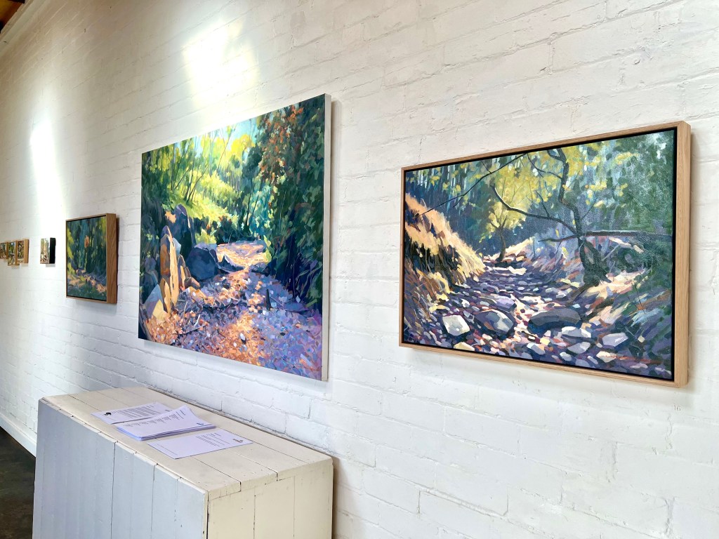 Landmarks exhibition opening event – art about place
